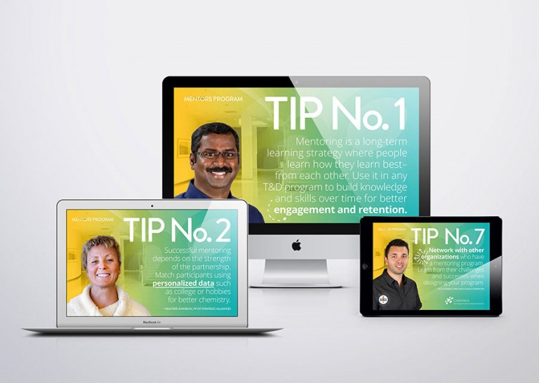 Chronus Tips for Mentoring Success - V2Works | Brandgineering by Design™